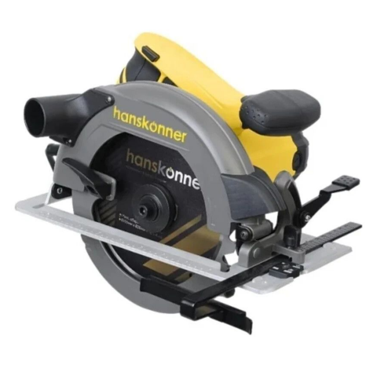Пила дисковая сетевая Hanskonner HCS50160, желтый/черный, 1350 Вт