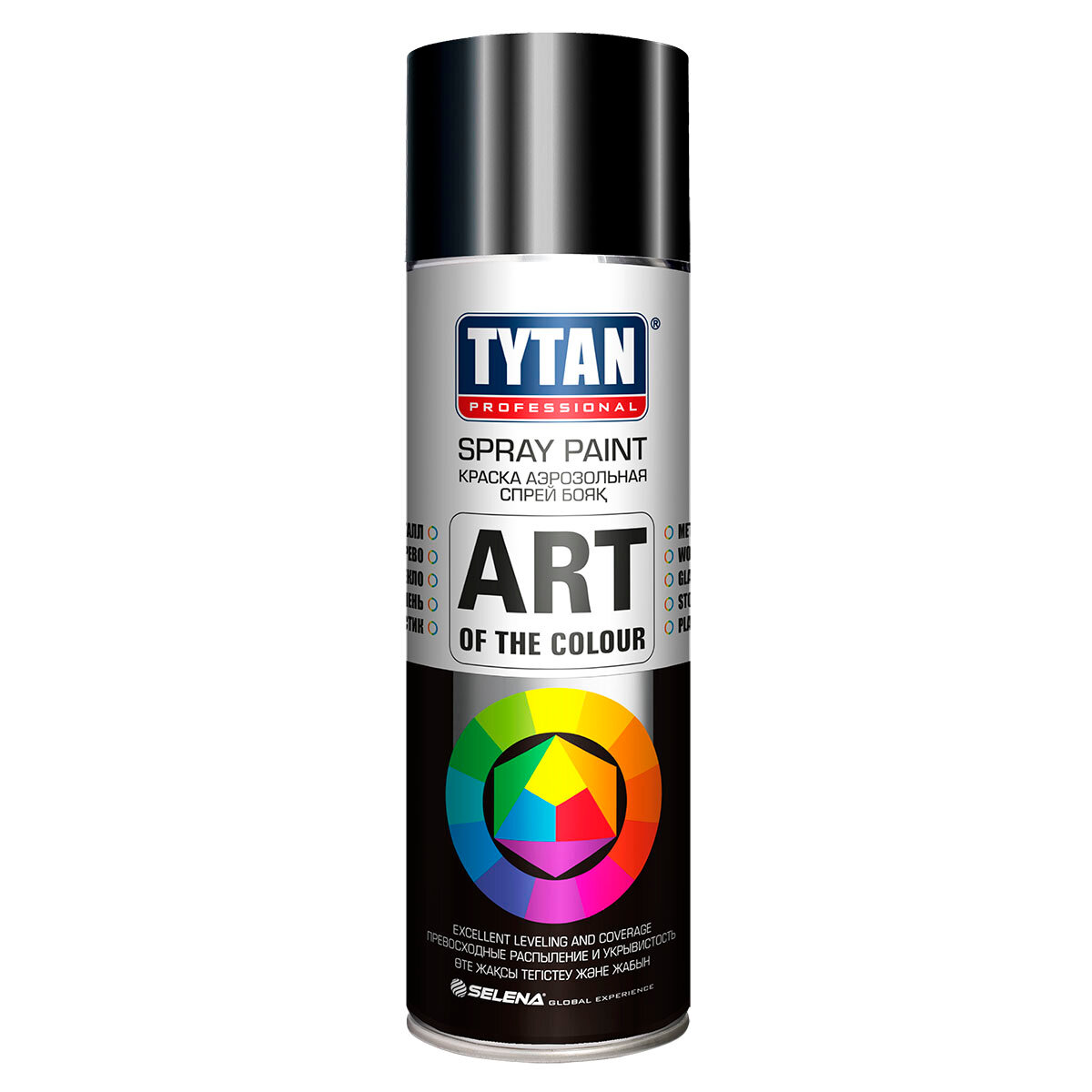 Краска TYTAN PROFESSIONAL ART OF THE COLOR аэрозольная RAL9005 черный 400мл