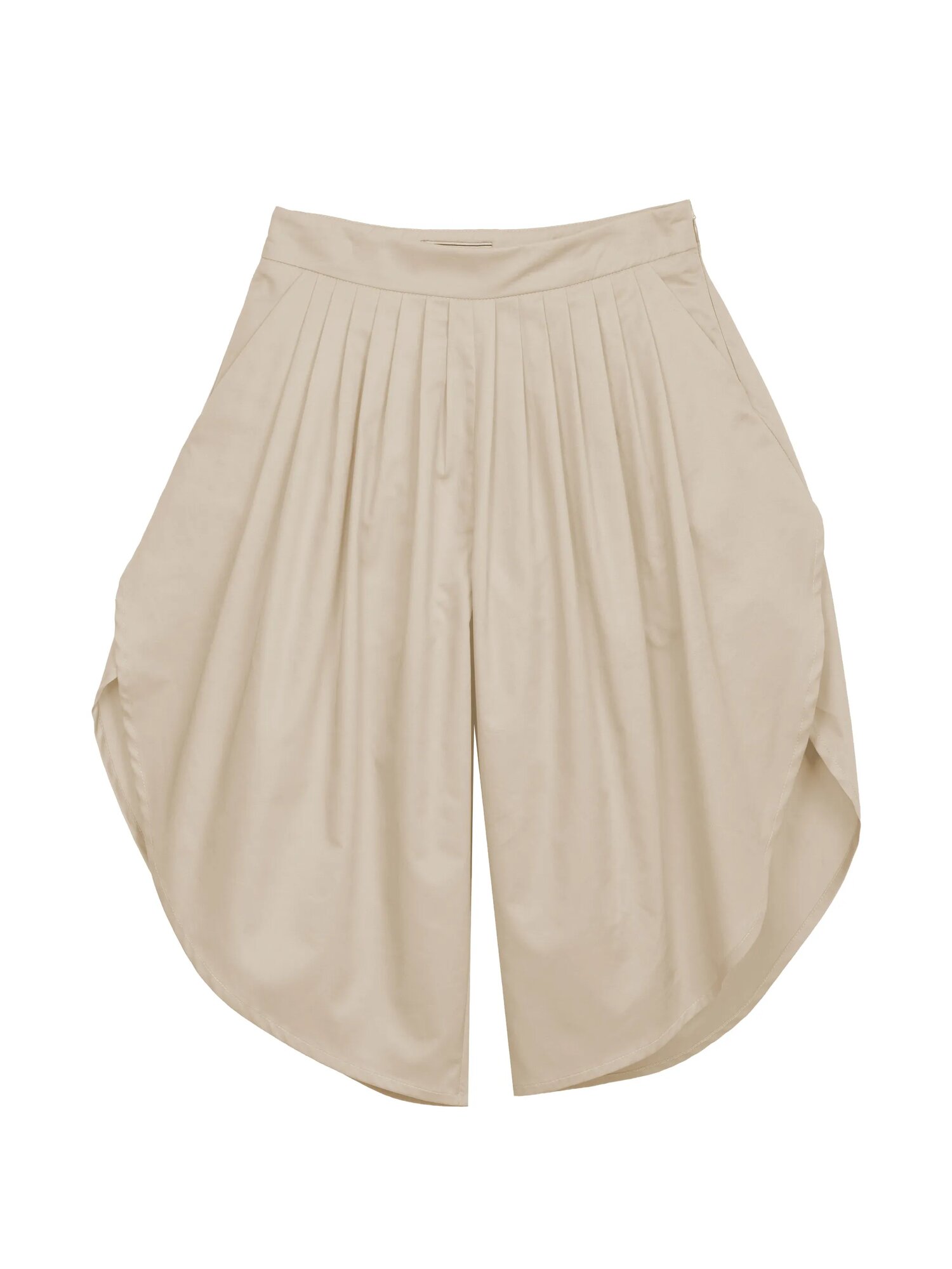 Брюки Pleated culottes trousers