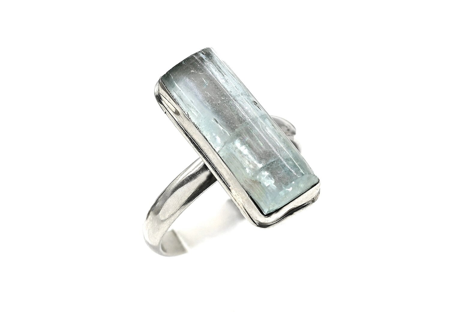 Кольцо, аквамарин