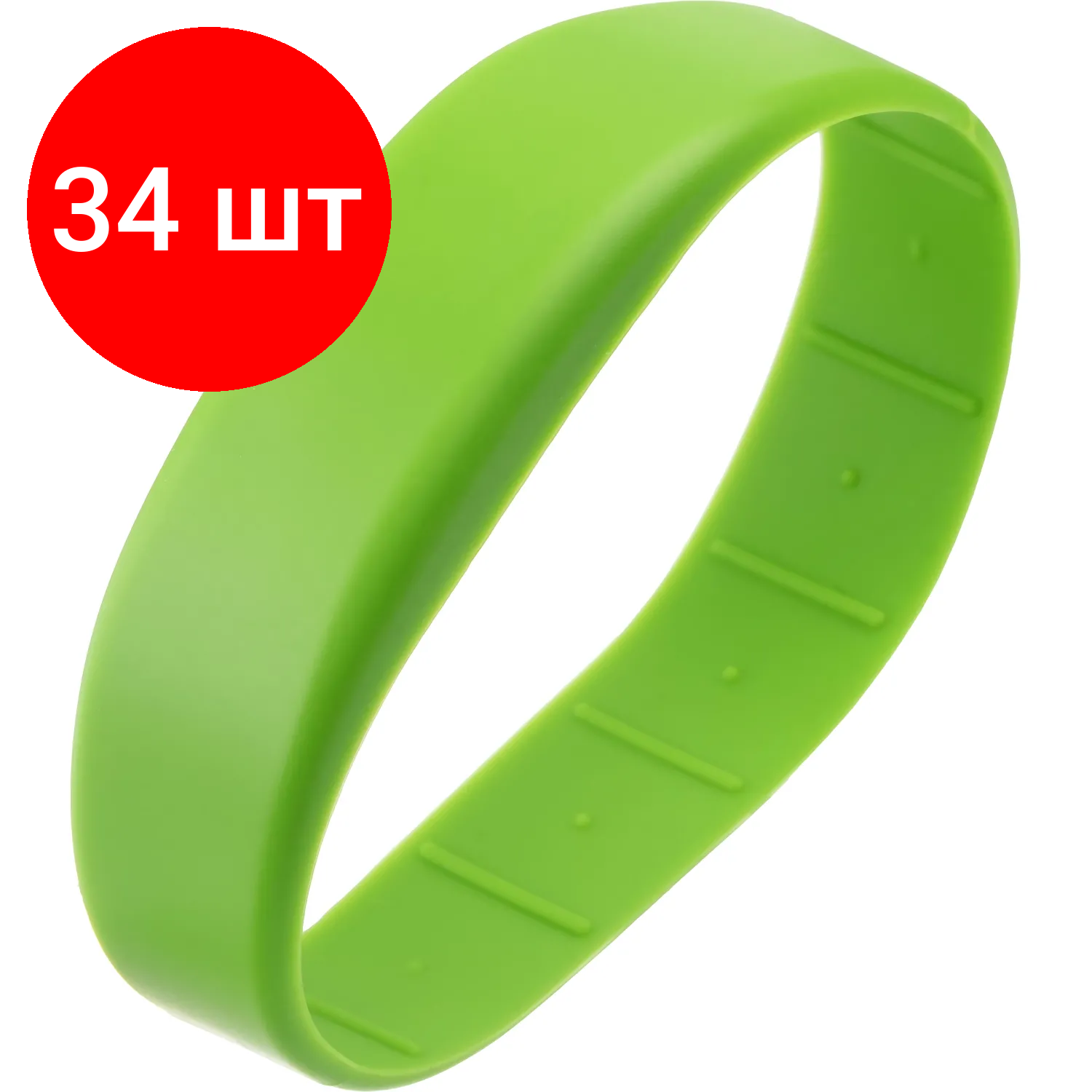 Комплект 34 штук, Браслет Bigtech EM-Marine, (зеленый)