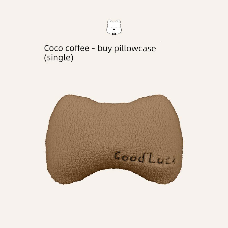 Зимняя накидка на автомобильное сиденье, плюшевая, утолщенная, теплая, из овечьего флиса, женская, с мультяшным