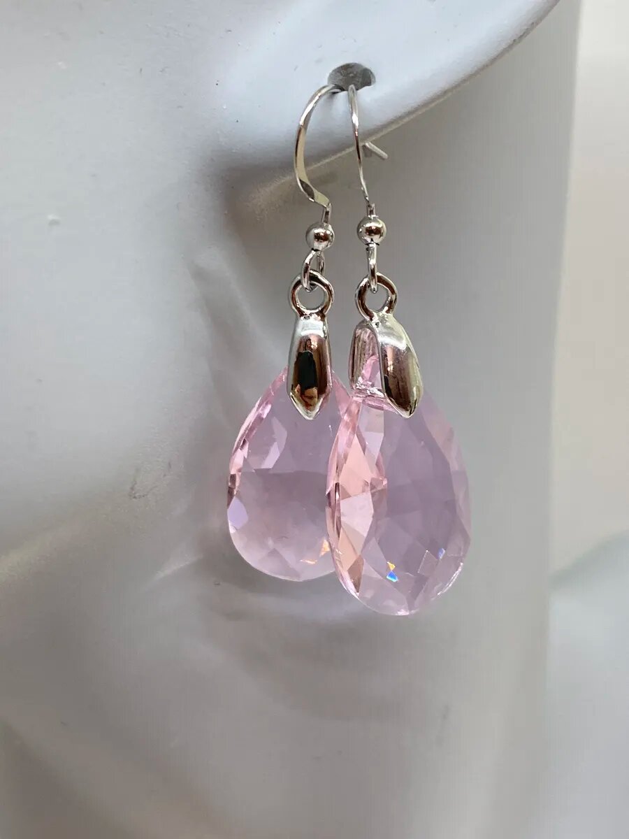 Серьги, кристалл