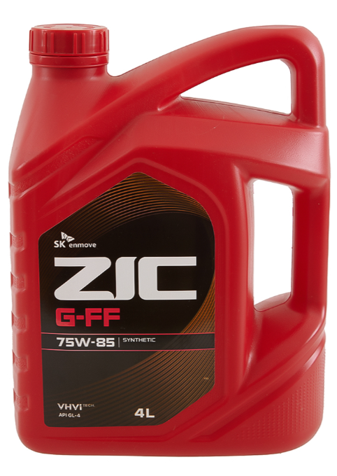 Масло ZIC G-F TOP GL-4 КИА, хендай GFT 75W85, синтетика, 4 литра G-F TOP 75W85 GL-4 синт GFT 4л 162624