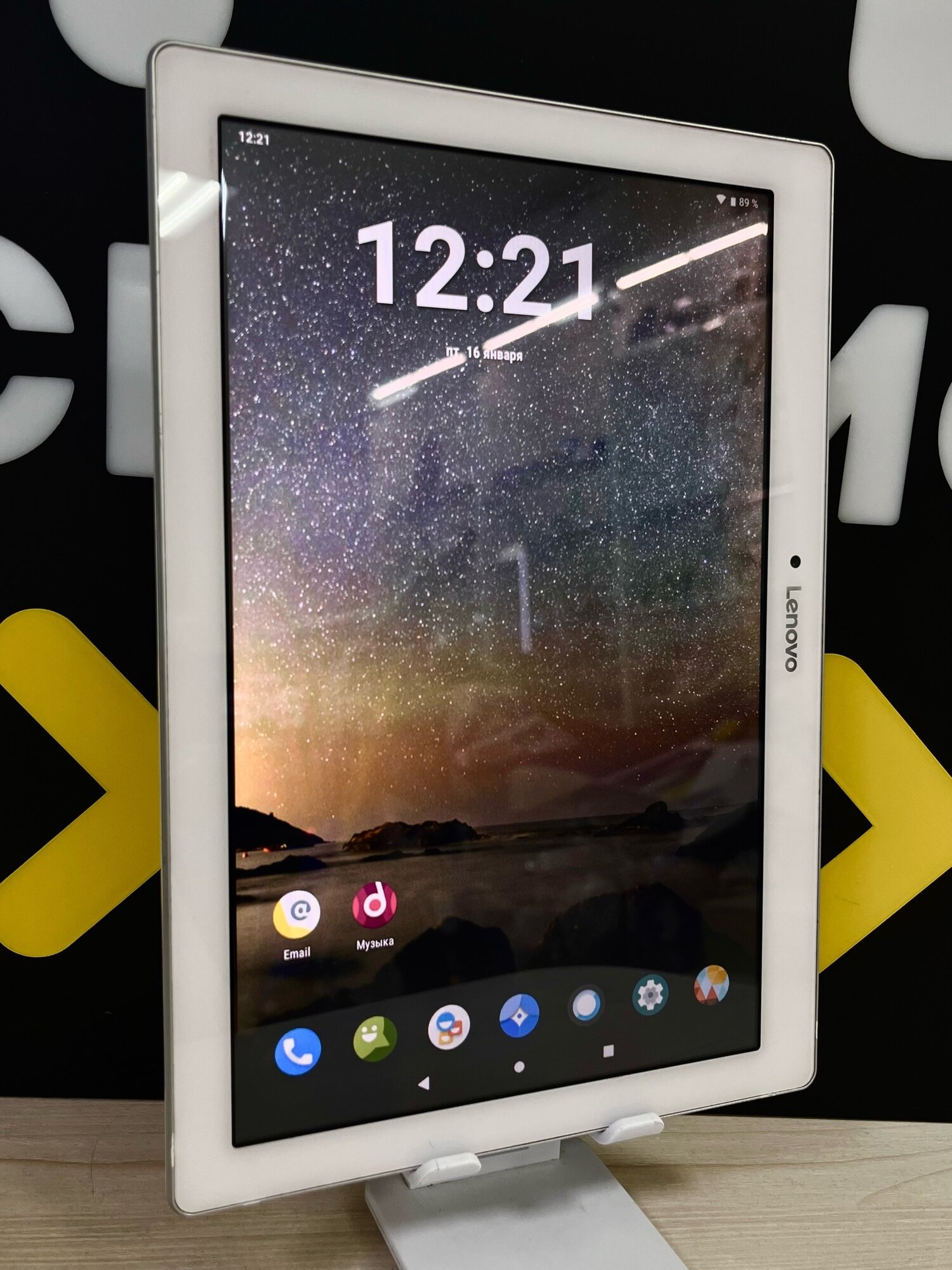 Планшет Lenovo TB2-X30L, Android 9.0, SIM-карты 1 (micro SIM), Snapdragon 210, белый