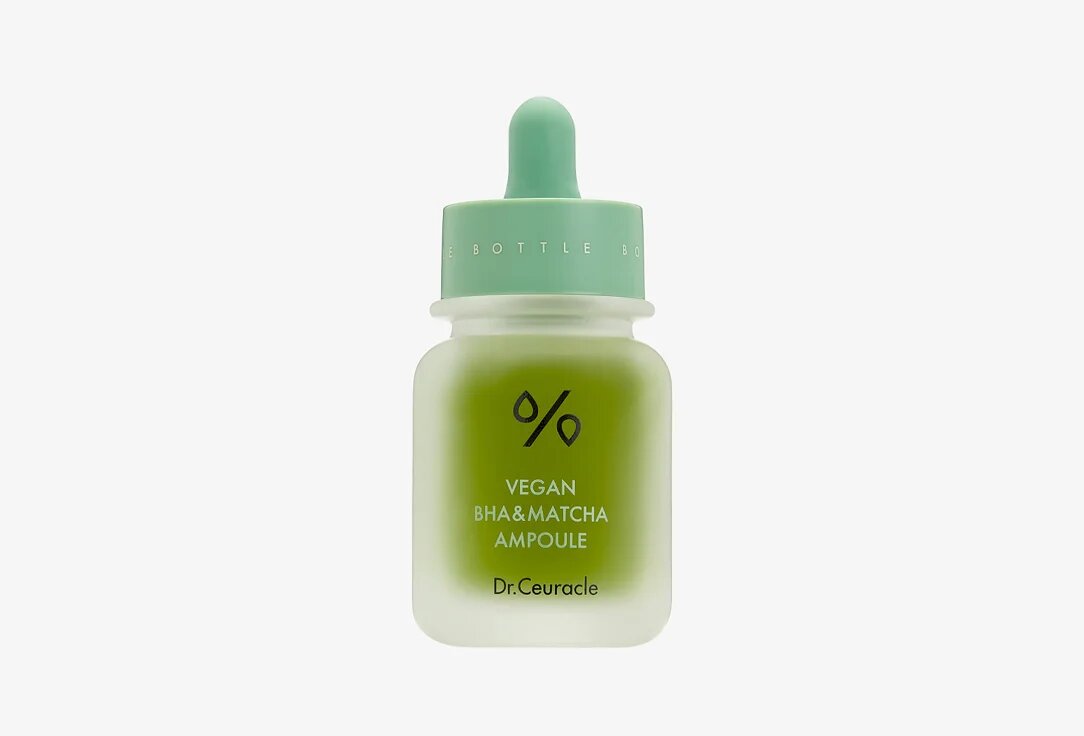 Ампула для лица Dr. Ceuracle Vegan BHA Matcha Ampoule, 30 мл