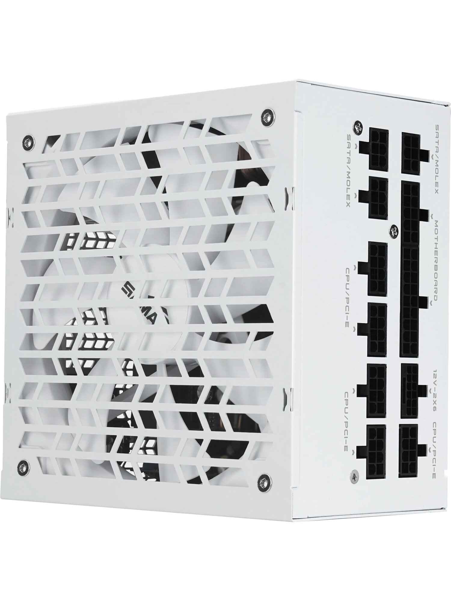 Блок питания SAMA G850 (G0850-WHGFF001-EU), 850 Вт, ATX 3.1, 20 + 4 pin, белый