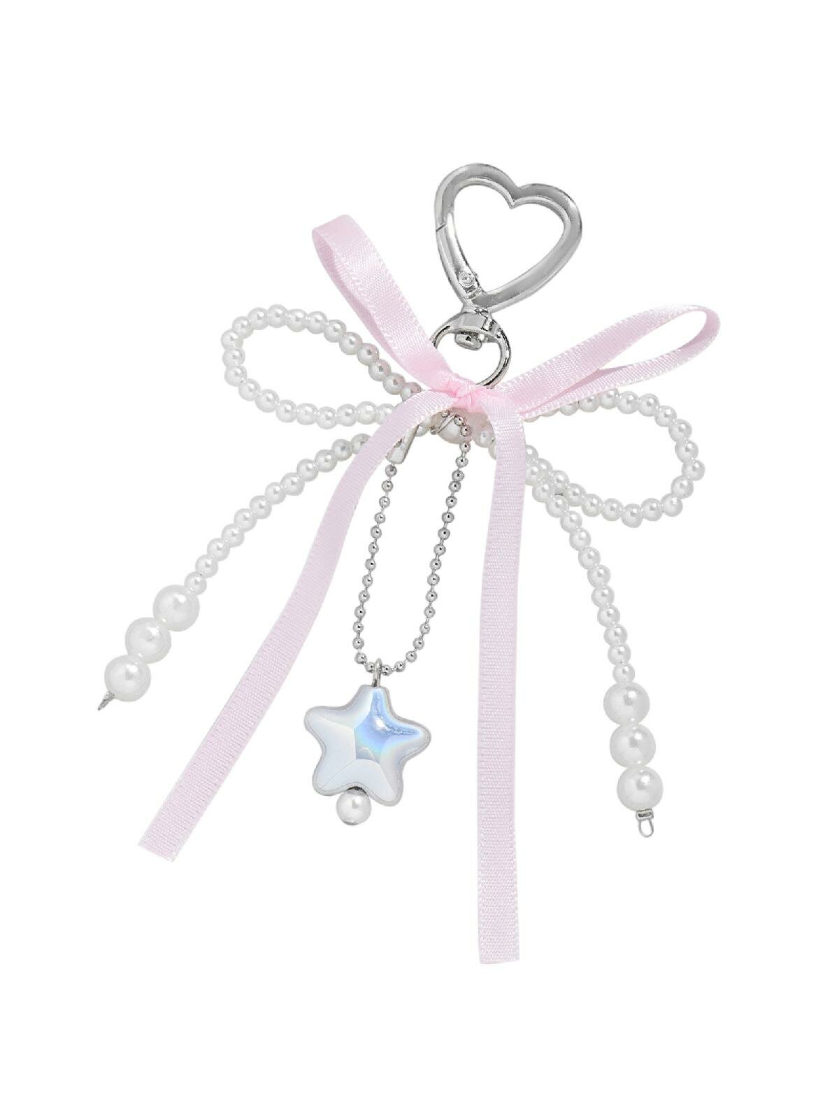 Элегантная переносная сумка в форме сердца, подвесное украшение с бантом