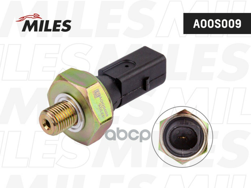 Датчик давления масла AUDI A3/A4/A6/A8, VW GOLF 4/5/BORA/PASSAT 98 AOOS009 Miles арт. AOOS009 - высокое качество товара