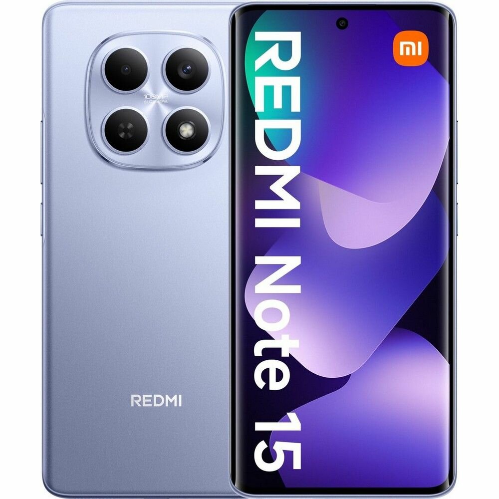 Смартфон Redmi Note 15 6+128Gb фиолетовый (MZB0MOFRU)