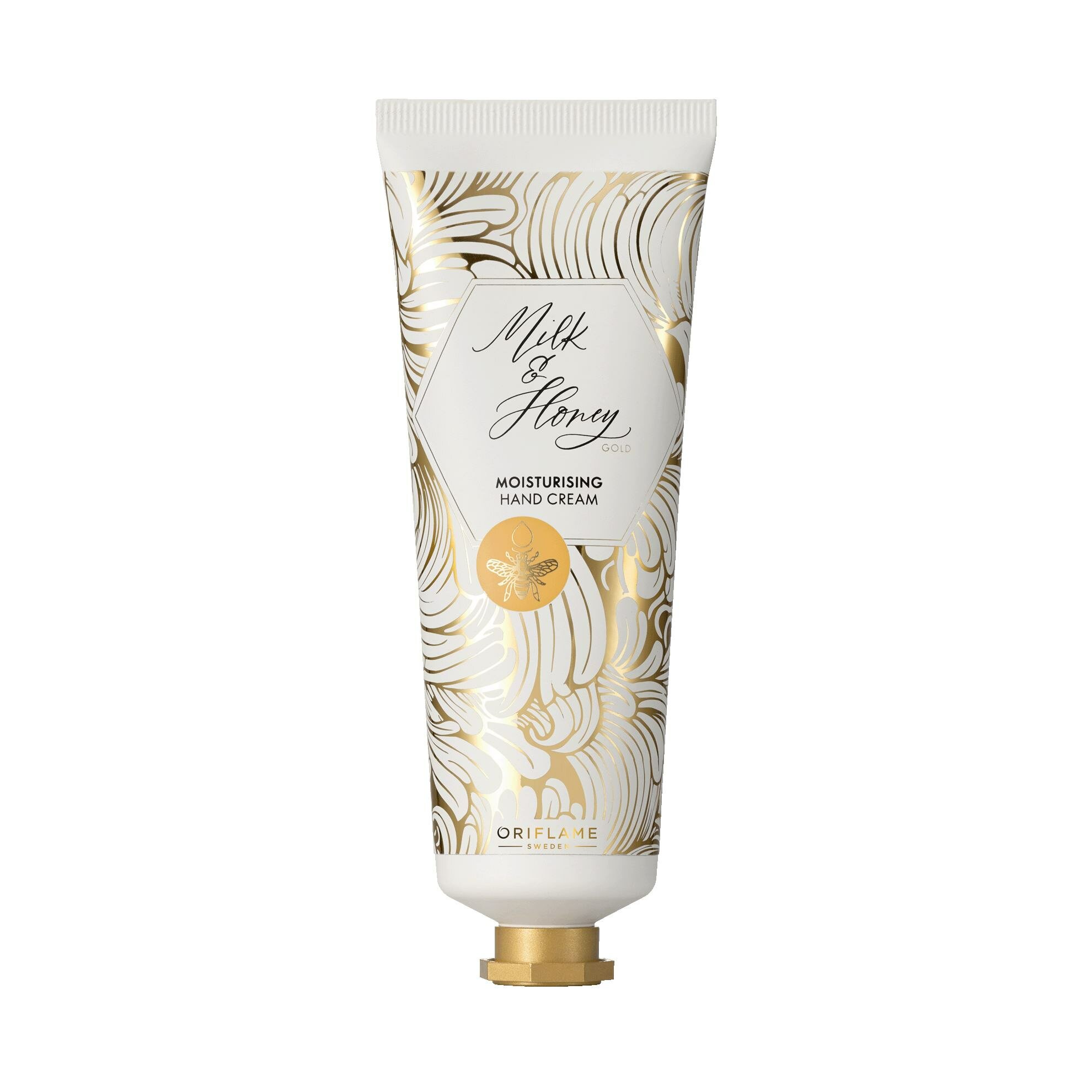 Крем для рук Oriflame Milk & Honey "Золотая серия", 75мл, с медом, для сухой и чувствительной кожи