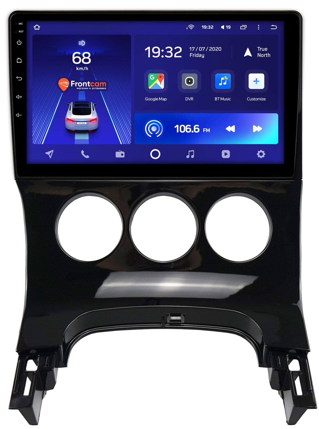 Штатная магнитола Teyes CC2L PLUS 2/32 9" RM-9-774 Peugeot 3008, 5008 2009-2016 (авто без климат-контроля) Android 8.1 (DSP, IPS, AHD)