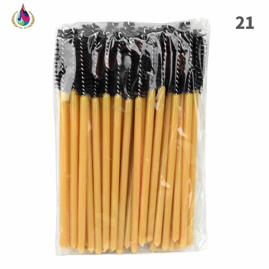 Одноразовые щеточки для ресниц и туши 50/100/300 шт, кисти для наращивания ресниц, бровей и макияжа