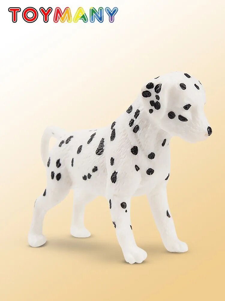Toymany фигурка домашнего животного, Мини-стоячий щенок далматина, 52X19X35mm