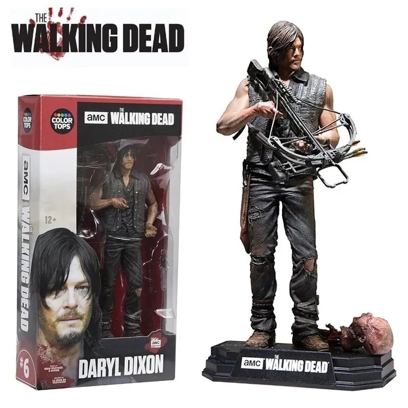 Экшн-фигурка Ходячие мертвецы Дерил Диксон. /The Walking Dead Daryl Dixon 18 см