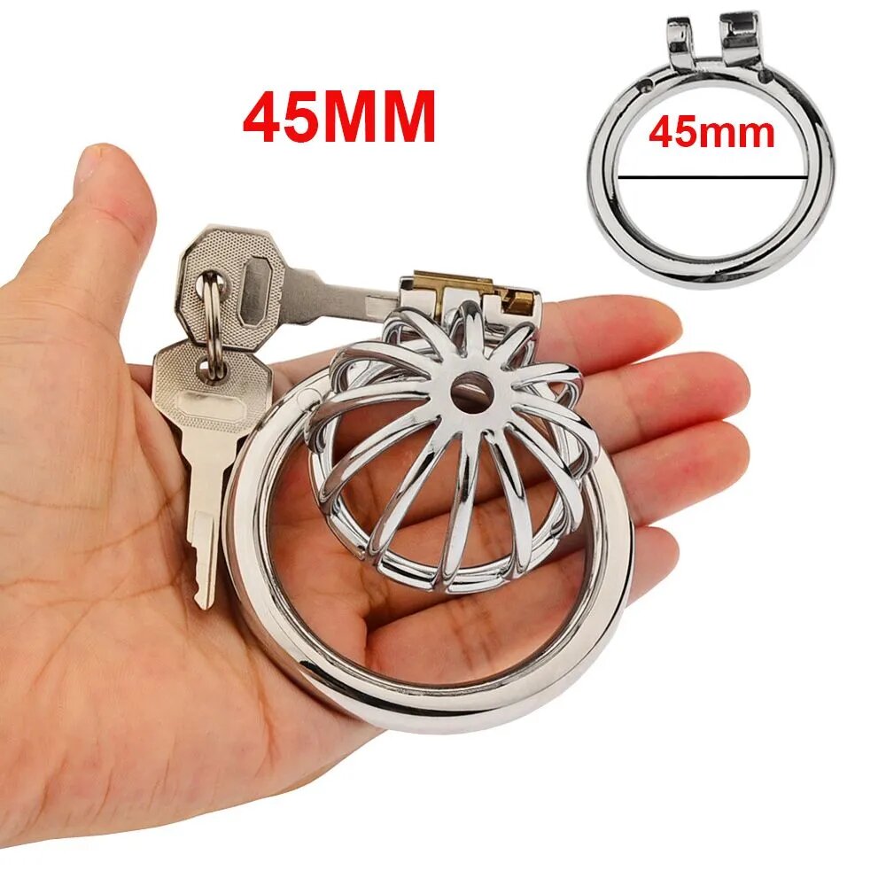 Пояс верности для мужчин (Кольцо 45 мм) / Товар БДСМ для взрослых 18+ / интим товар для взрослых