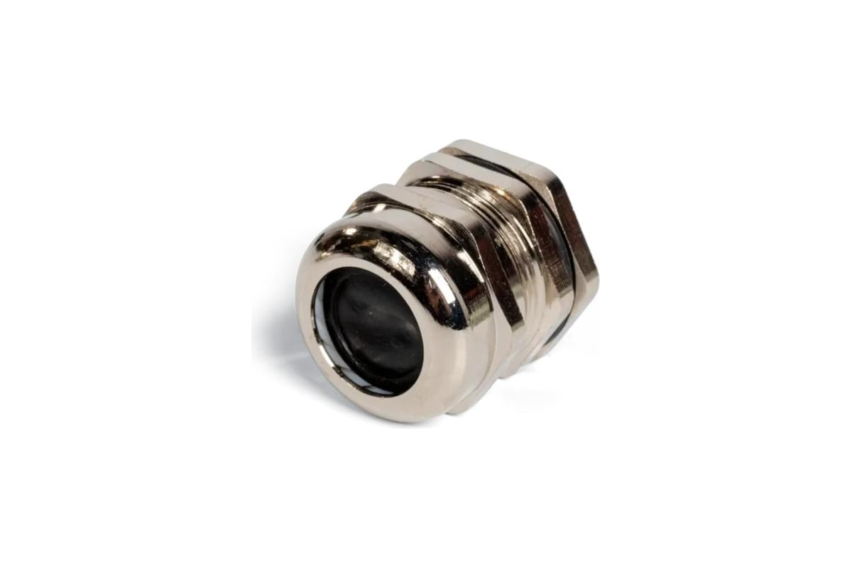 Набор Кабельные вводы (сальник) металлические PGM-7 (3-6.5 мм) Fortisflex {68123} (2 шт)