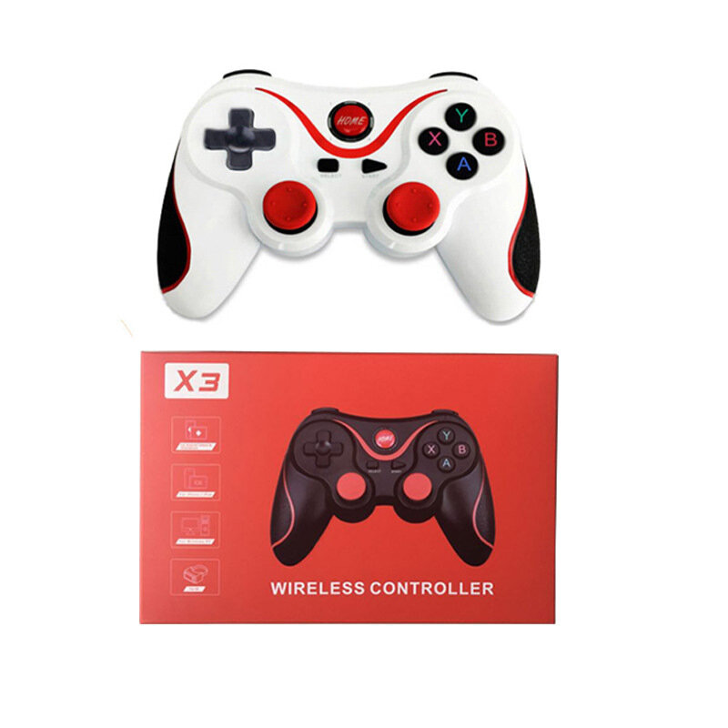 Беспроводной Bluetooth-геймпад X3 для мобильных игр, поддерживает iOS/Android.