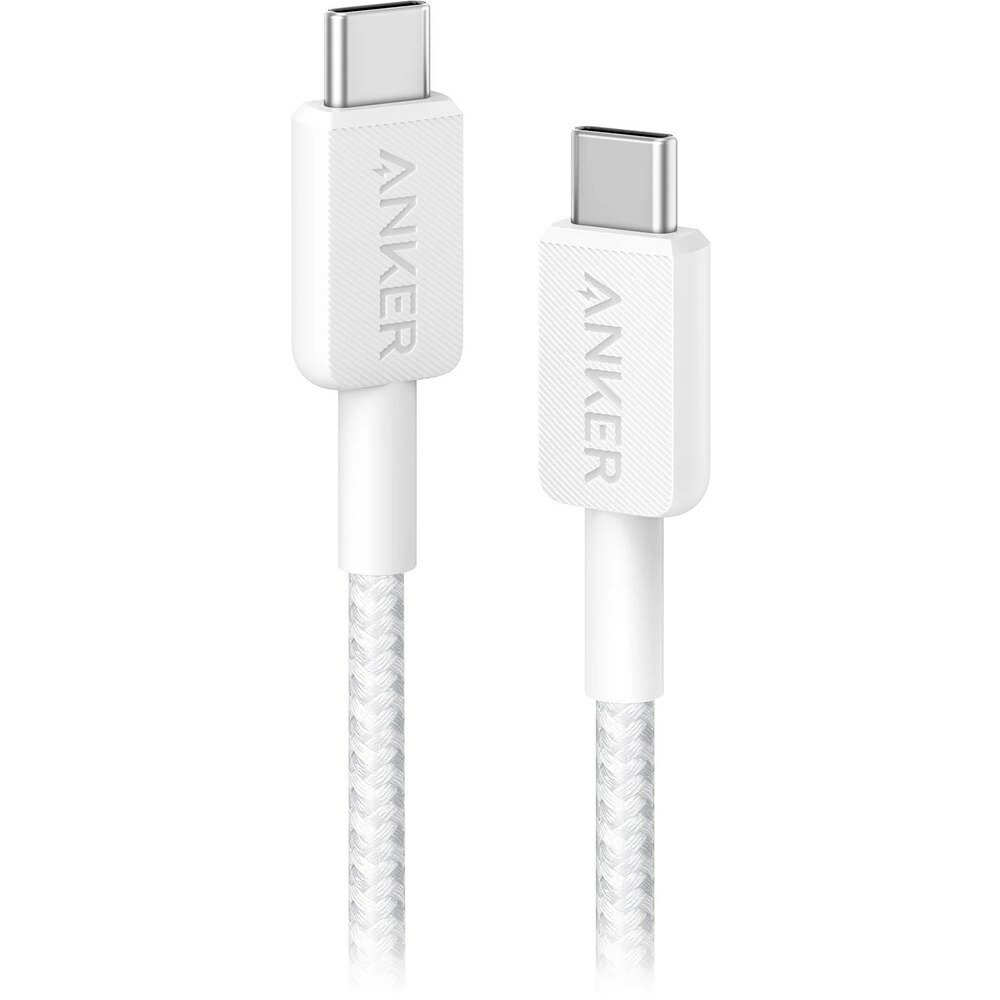 Кабель Anker 322 USB Type-C 3 м белый (A81F7G21)