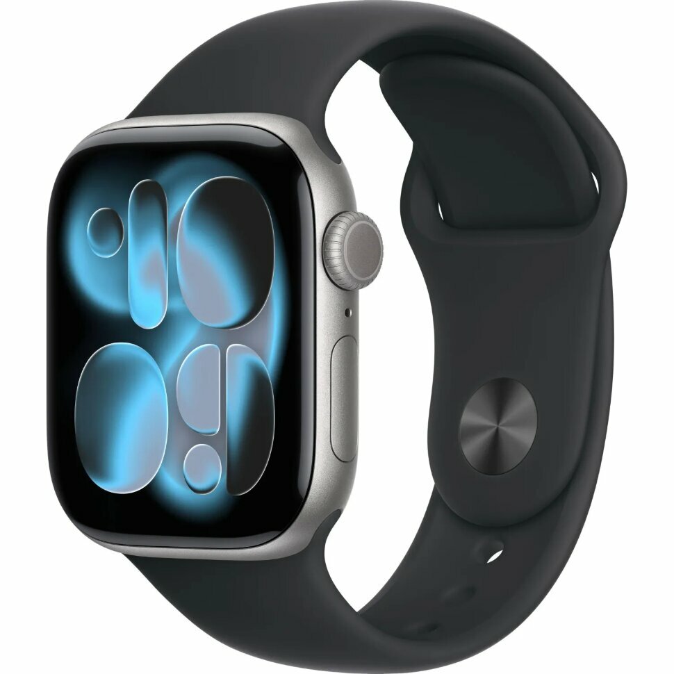 Смарт-часы Apple Watch Series 11 GPS 42mm Space Grey(Косм серый)[MEQX4ZP/A, 2404016