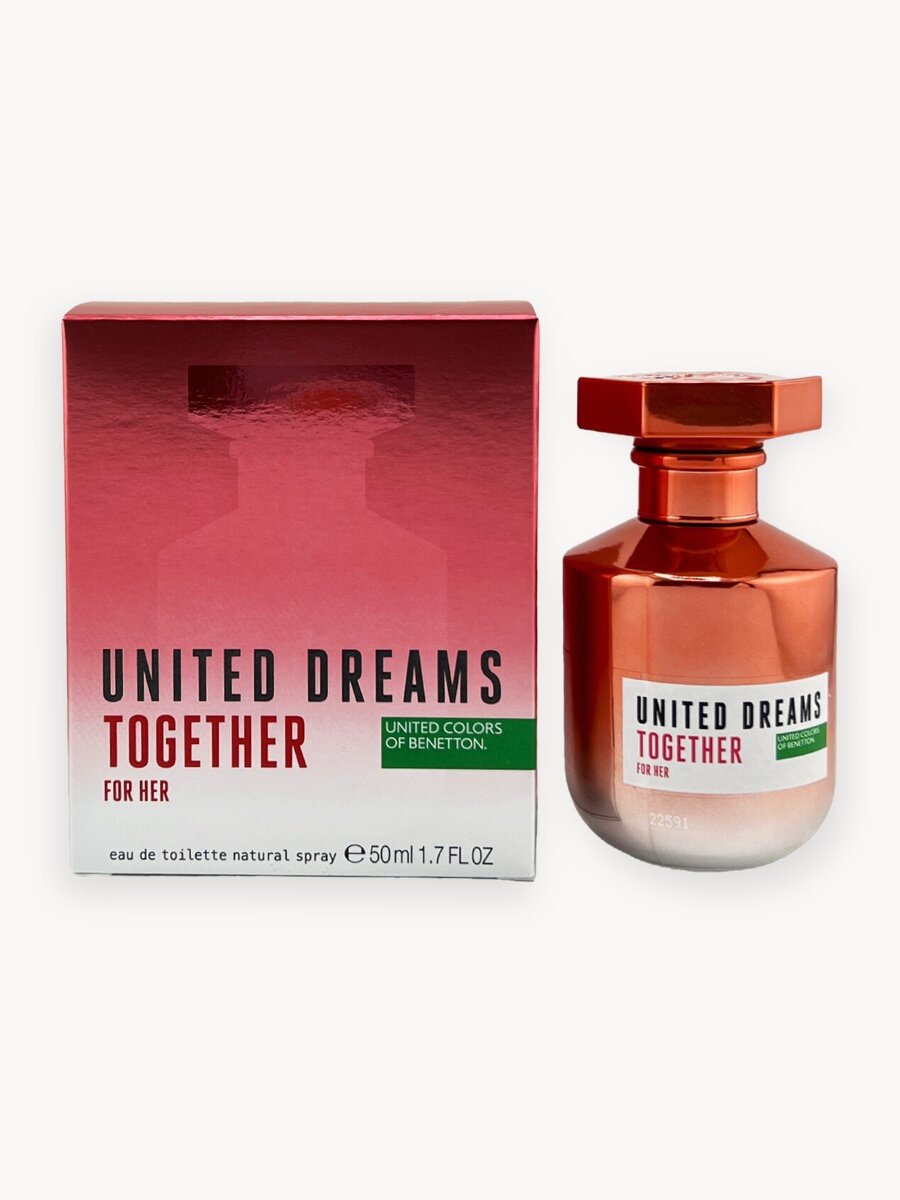 Туалетная вода женская Benetton United Dreams Together (edt) 50мл