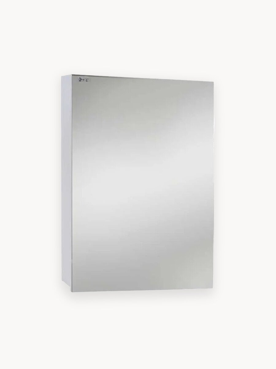 Зеркало-шкаф Emmy Вэла 60 R 60 см, белое, зеркало настенное в ванную