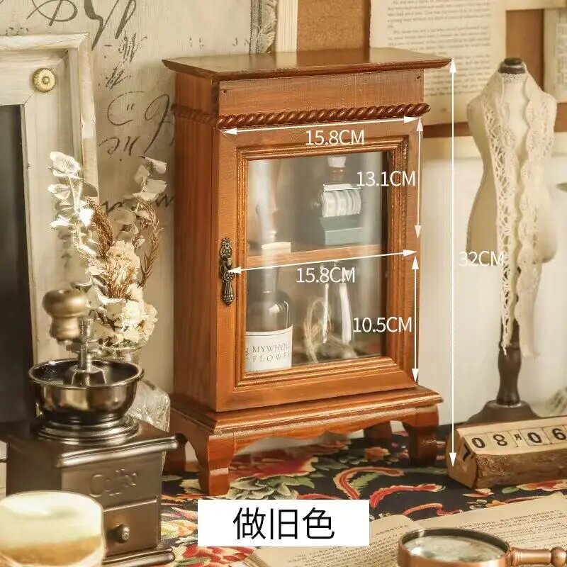 Деревянный скандинавский ящик для хранения