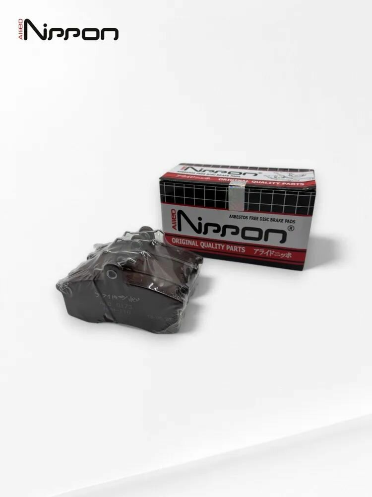 Колодки тормозные передние ВАЗ-2108, 2110, 2115, Калина, Приора, Гранта (комплект 4шт.) OEM 2108-3501800 Allied Nippon