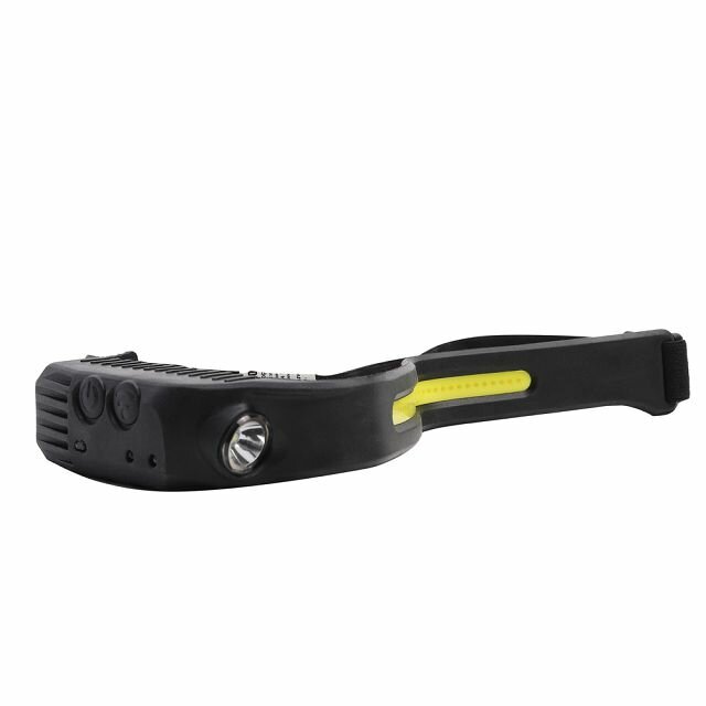 Фонарь налобный CAMELION LED 3Вт аккум. сенсор Type-C черный