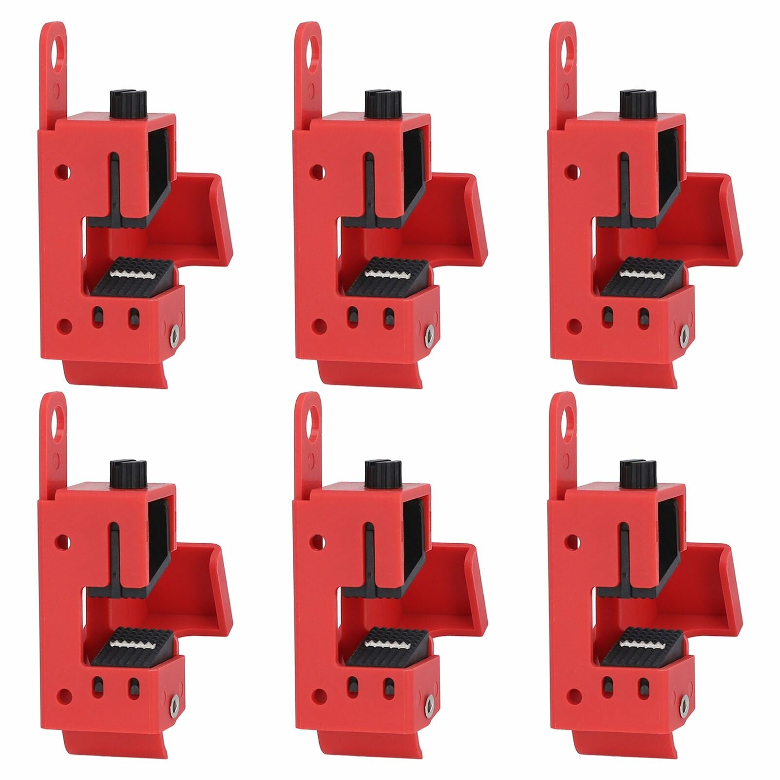 6 шт. Блокировка выключателя цепи, комплект, ручка, стандартное устройство блокировки, бирка для обслуживания электрика