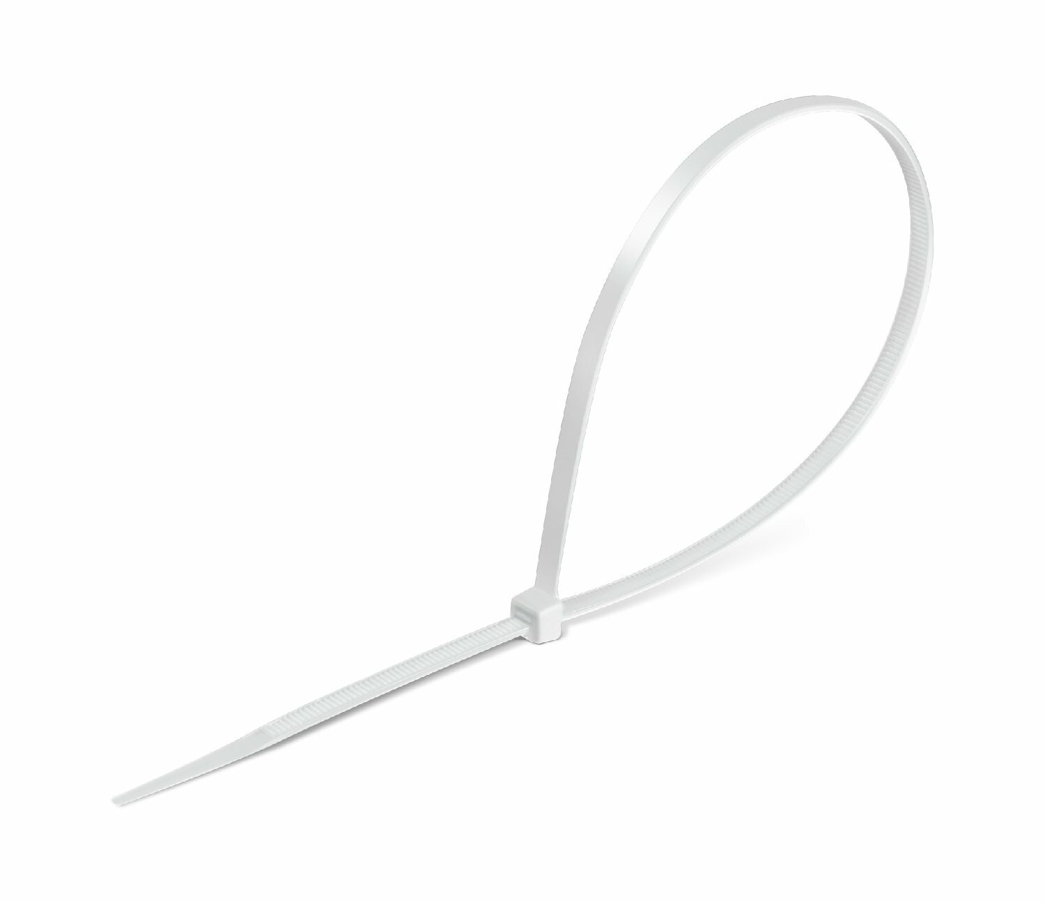 Кабельные стяжки ЗУБР Профессионал нейлон РА66 1.8 x 100 мм 100 шт белые усилие на разрыв 6 кгс