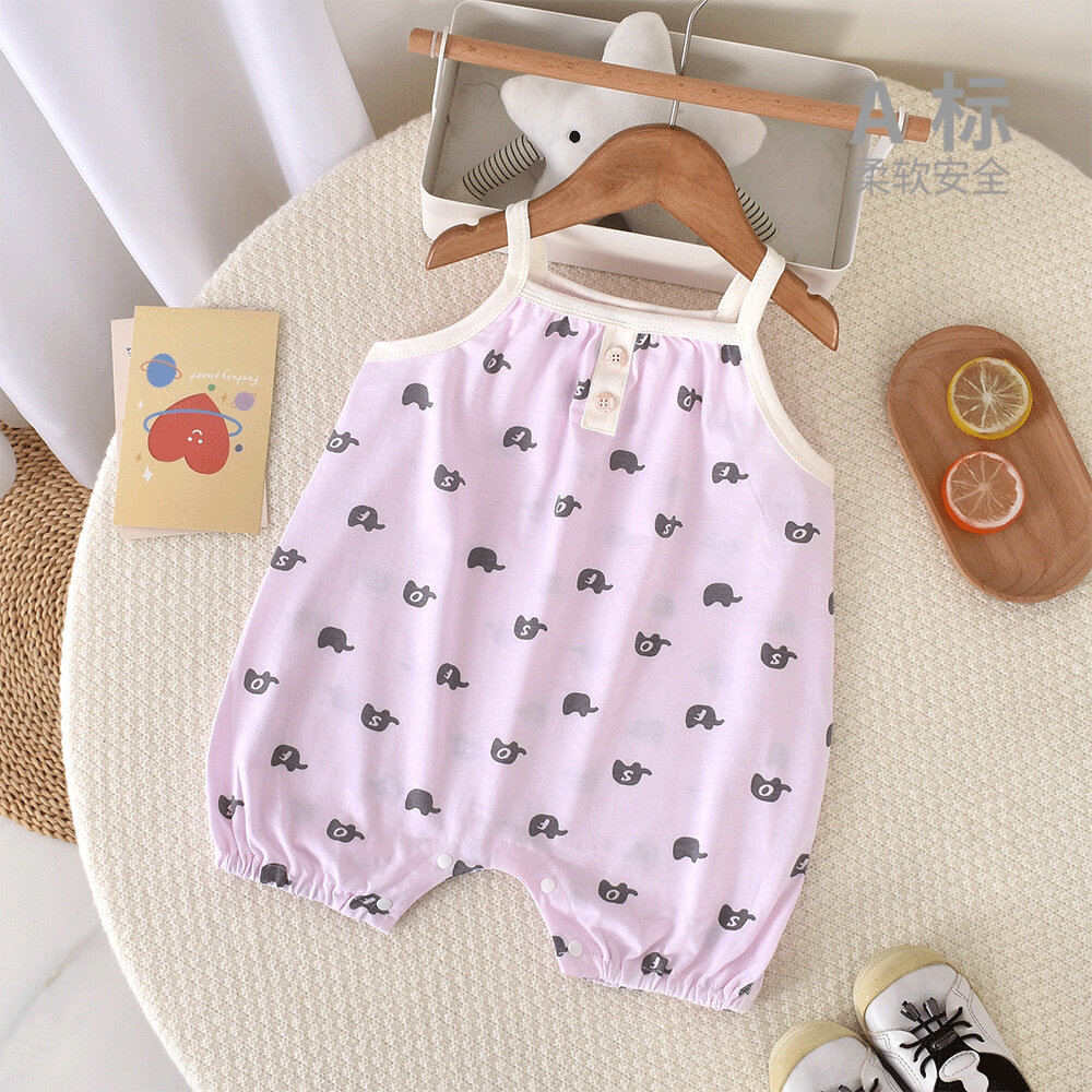 Слинг "Розовый слон", для новорожденных, хлопок, без рукавов, розовый