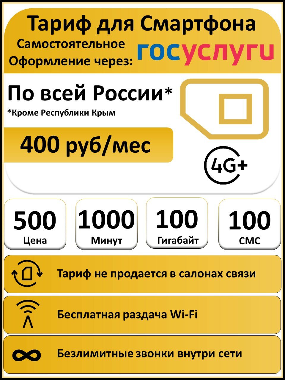 Выгодный тарифный план Билайн