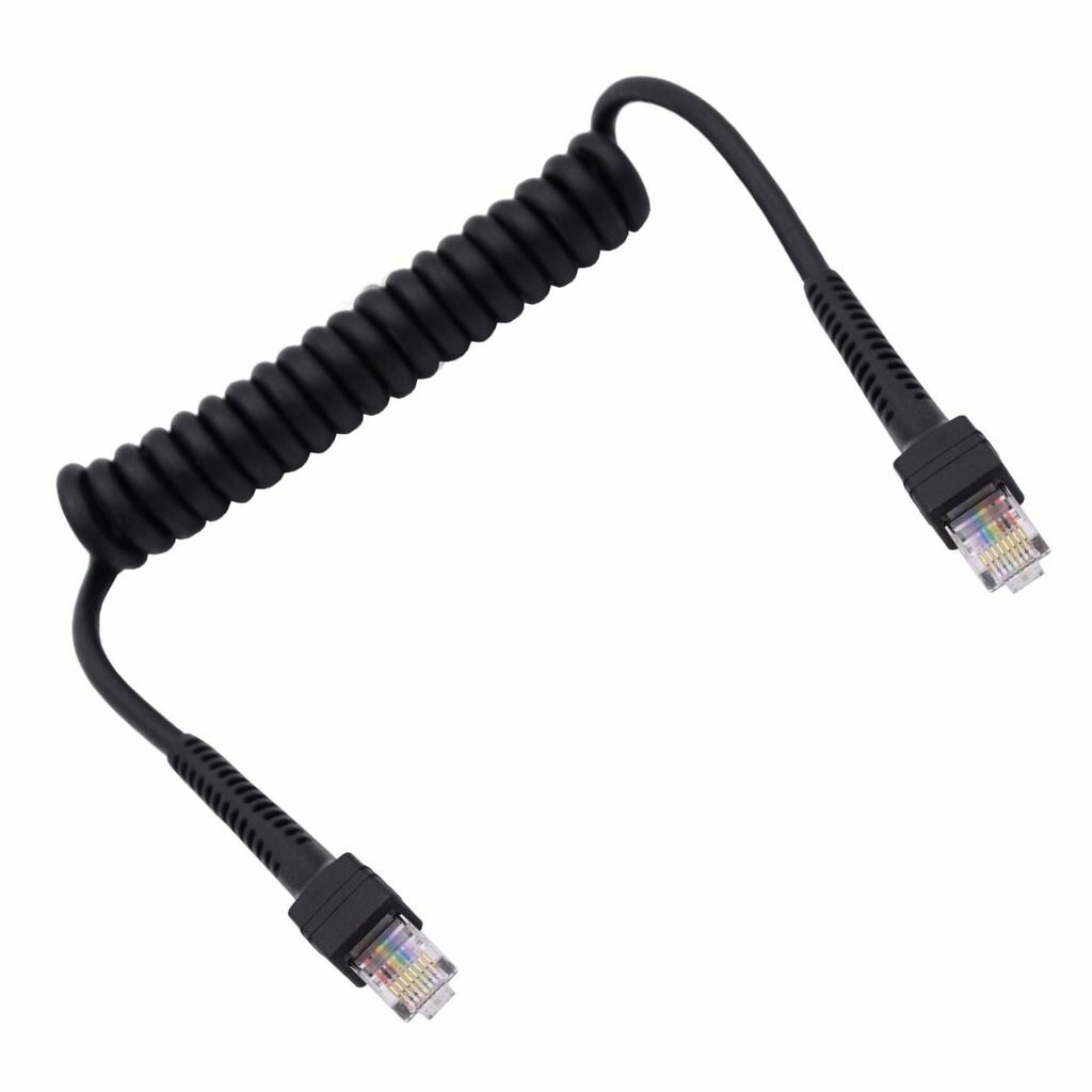 Гибкий 8-жильный кабель Cat6 с защищенными разъемами RJ45, 2m