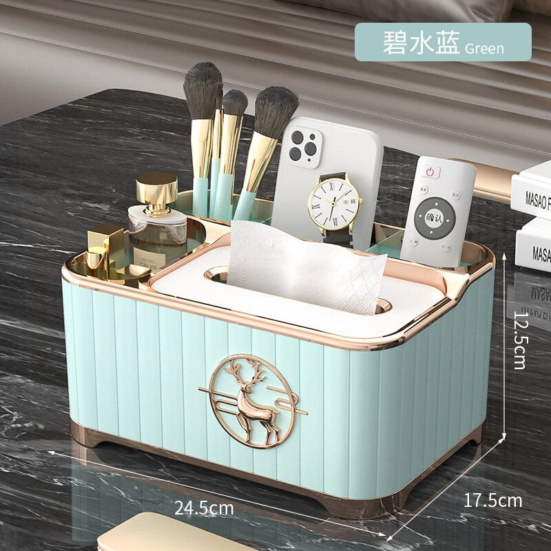 Легкая роскошная коробка для хранения салфеток для дома, гостиной, кофейного стола, креативная настольная коробка для высококачественных полотенец и премиальных салфеток