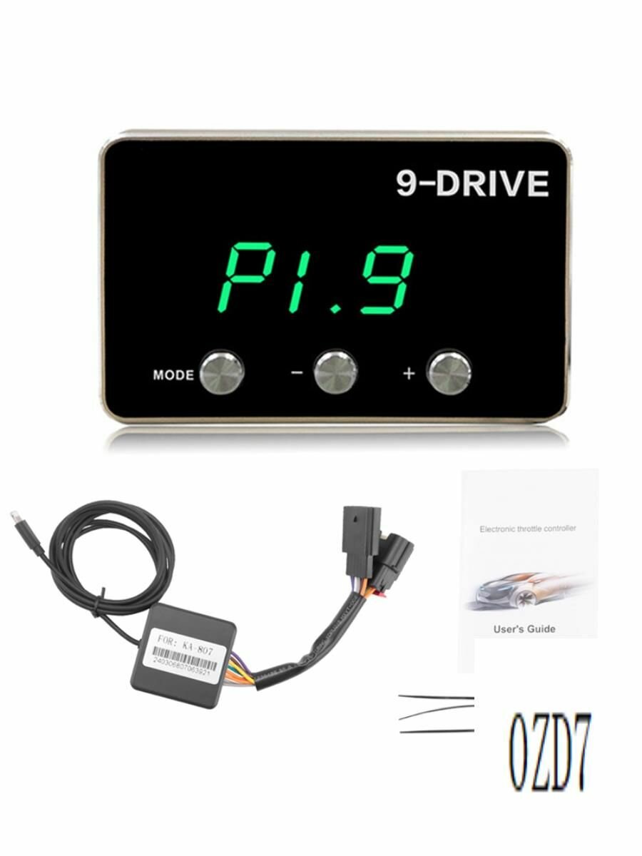 OZD7-Электронный контроллер дроссельной заслонки, 9 режимов, педаль акселератора, экономичный совместим с JK RAM 1500