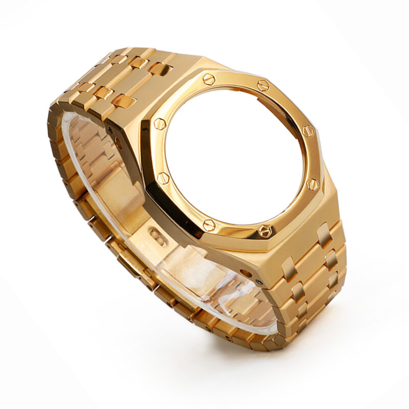 Комплект модификации Gen4 для Casioak GA2100 / GAB2100 / GA2110, корпус и браслет из нержавеющей стали