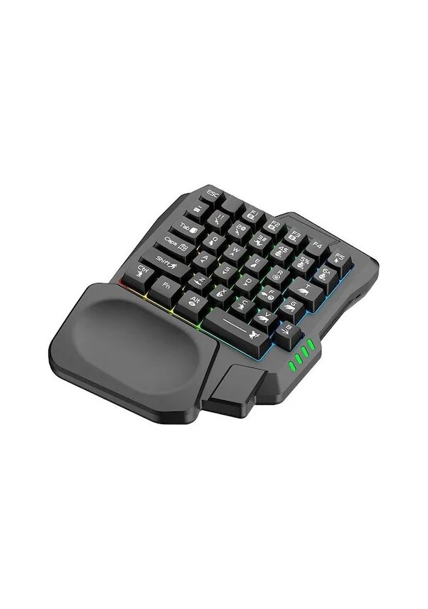 Эргономичная игровая клавиатура для одной руки, USB, проводная, 35 клавиш