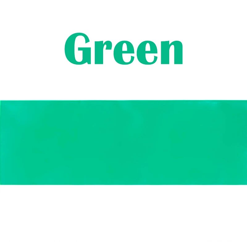 Термоусадочная трубка ПВХ 55/60/66/70/75 мм Green, 1 Meter, Width 70 mm