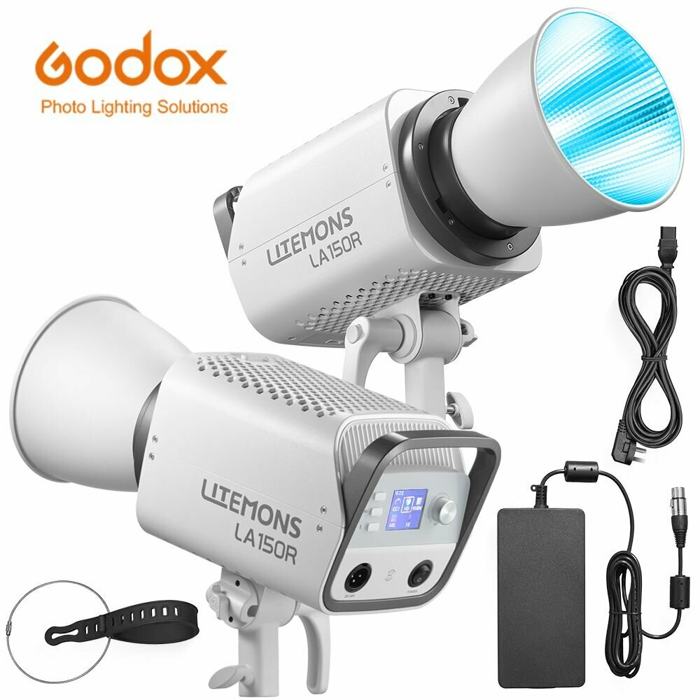 Godox LA150R 1800K-10000K Светодиодный фотофонарь Bowens Mount