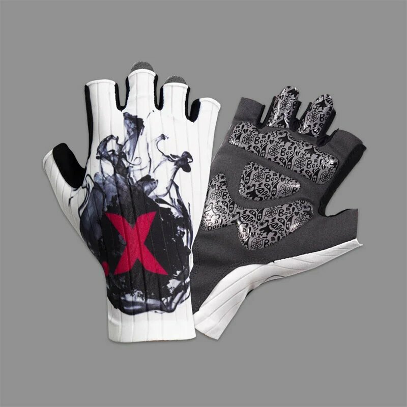 Перчатки с ЧПУ, аксессуары для велосипеда, перчатки Mtb, летние велосипедные перчатки, велосипедные перчатки с половиной пальца, спортивный велосипедный костюм для фитнеса, L, Унисекс