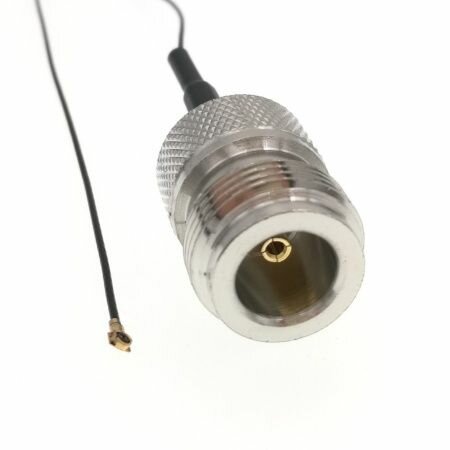 Адаптер для модема (пигтейл) IPEX4(MHF4)-N(female) кабель RF0,81 25см.