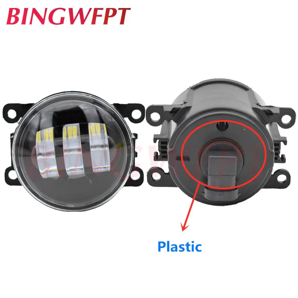 2 шт. для Citroen C4 Picasso / C4 Grand Picasso 2006-2017 высокояркие светодиодные противотуманные фары из алюминия и пластика LED-Plastic