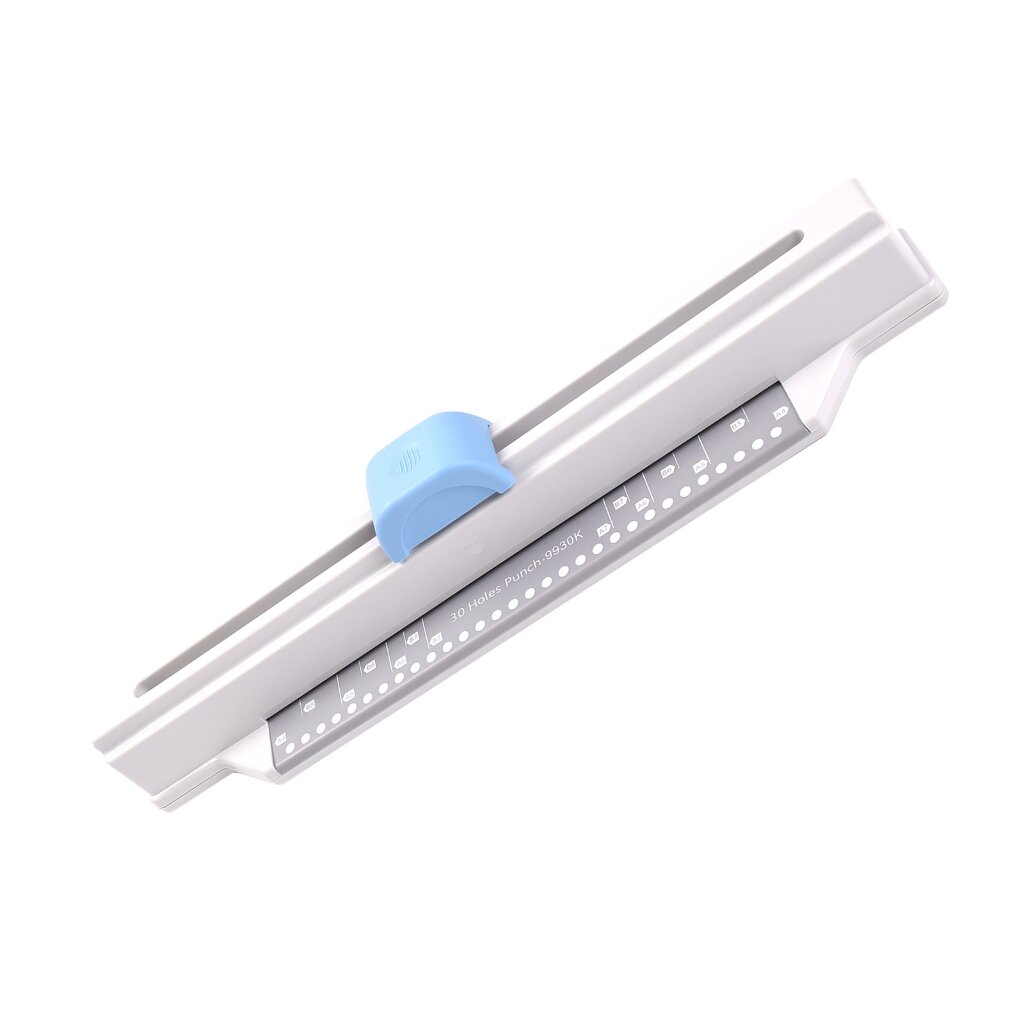 30 Дыроколов Скользящий Бумажный Дырокол, 30 Дыроколов Ручной Бумажный Дырокол для Отрывных Листов Канцелярских Принадлежностей