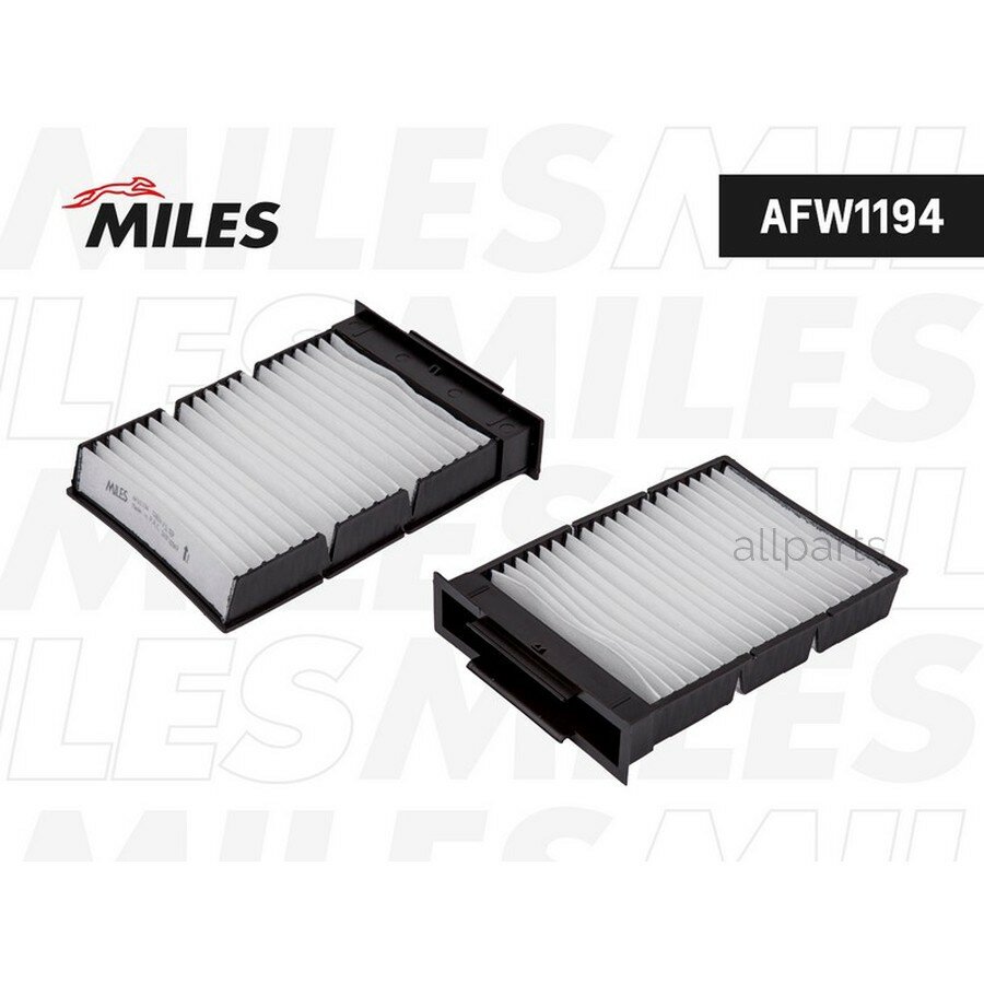 MILES AFW1194 Фильтр салона PEUGEOT 107/CITROEN C1/TOYOTA AYGO