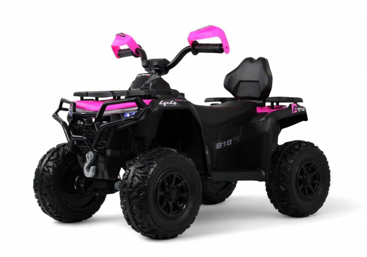 Rivertoys Детский электроквадроцикл E009EE розовый