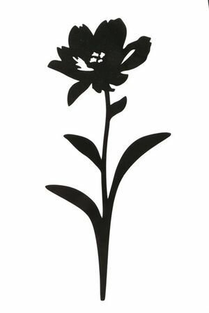 Набор садовых штекеров хризантемы 'нуар', металл, 30 см, 4 шт, Boltze 2056970-1