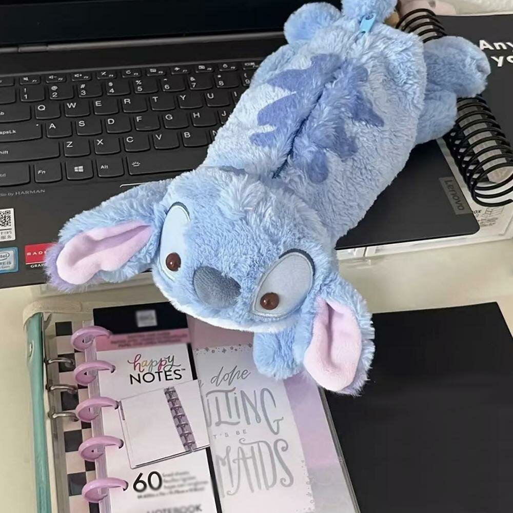 Пенал школьный с наполнением Акула Stitch