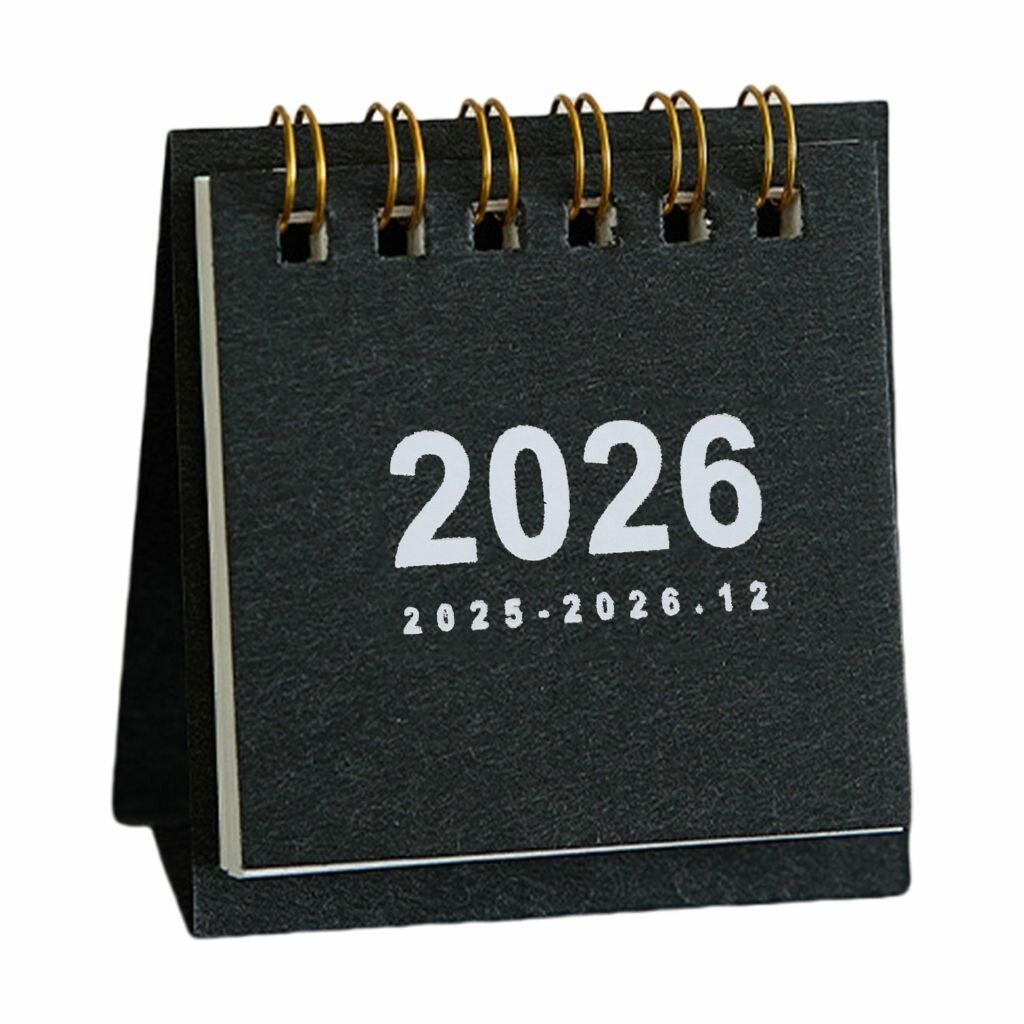 Мини-календарь 2025, Черный