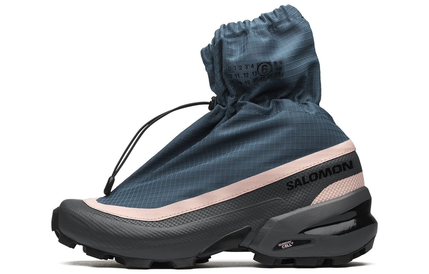 Кроссовки MM6 Maison Margiela x Salomon Cross Mid Blue 474067
